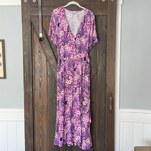 Boden | Dresses | Boden Wrap Jersey Dress | Poshmark
